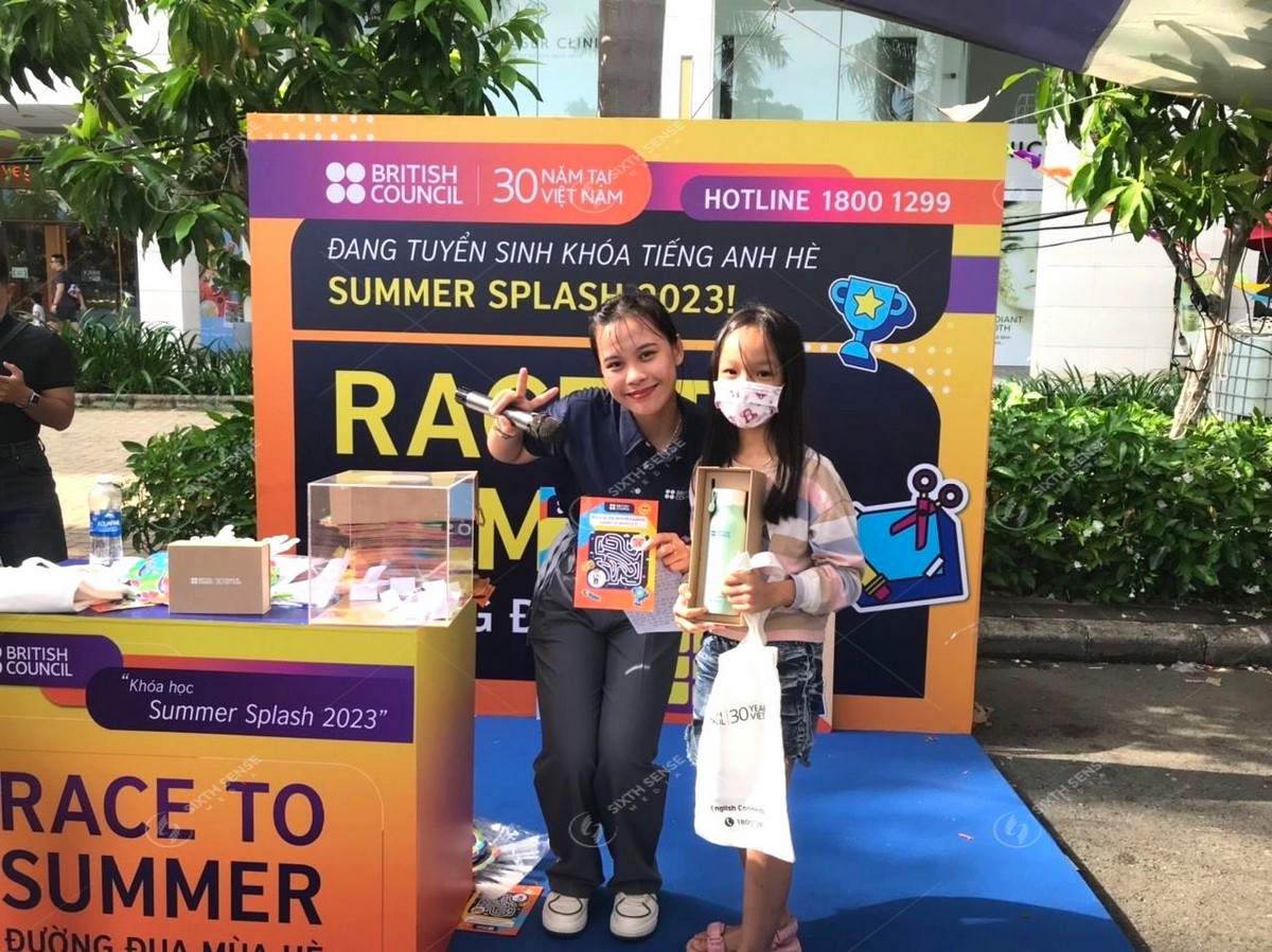 British Council tổ chức activation tại TTTM, trường học - Công ty cung ...