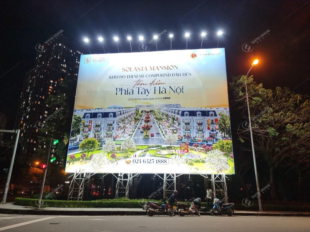 Thi công billboard quảng cáo khu biệt thự Solasta Mansion & An Quý ...