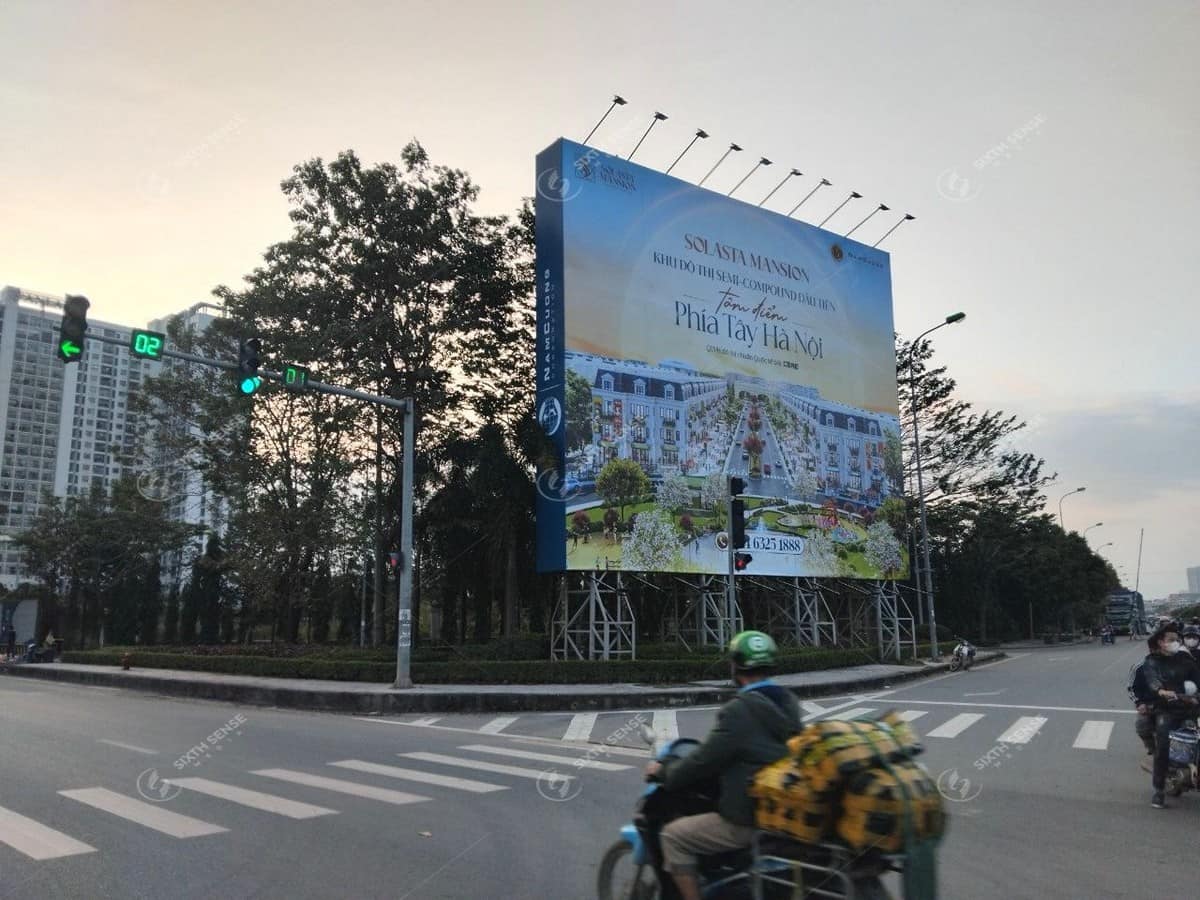 Thi công billboard quảng cáo khu biệt thự Solasta Mansion & An Quý ...